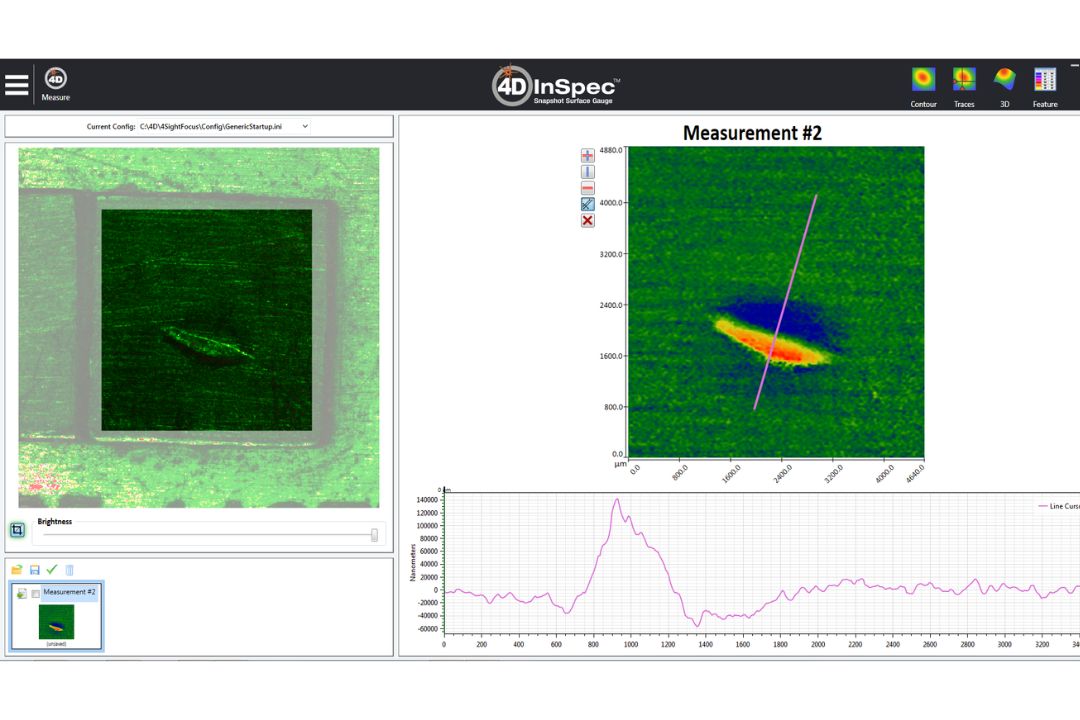 研磨紋理 – 4D 動態光學測量儀器