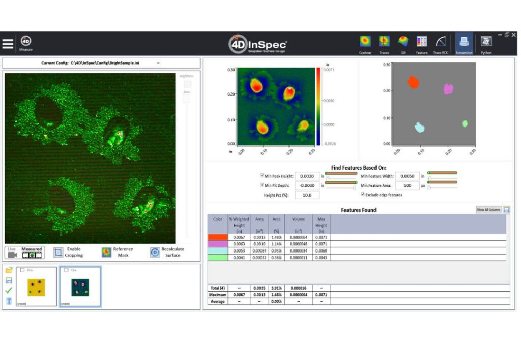 橡膠 – 4D 動態光學測量儀器